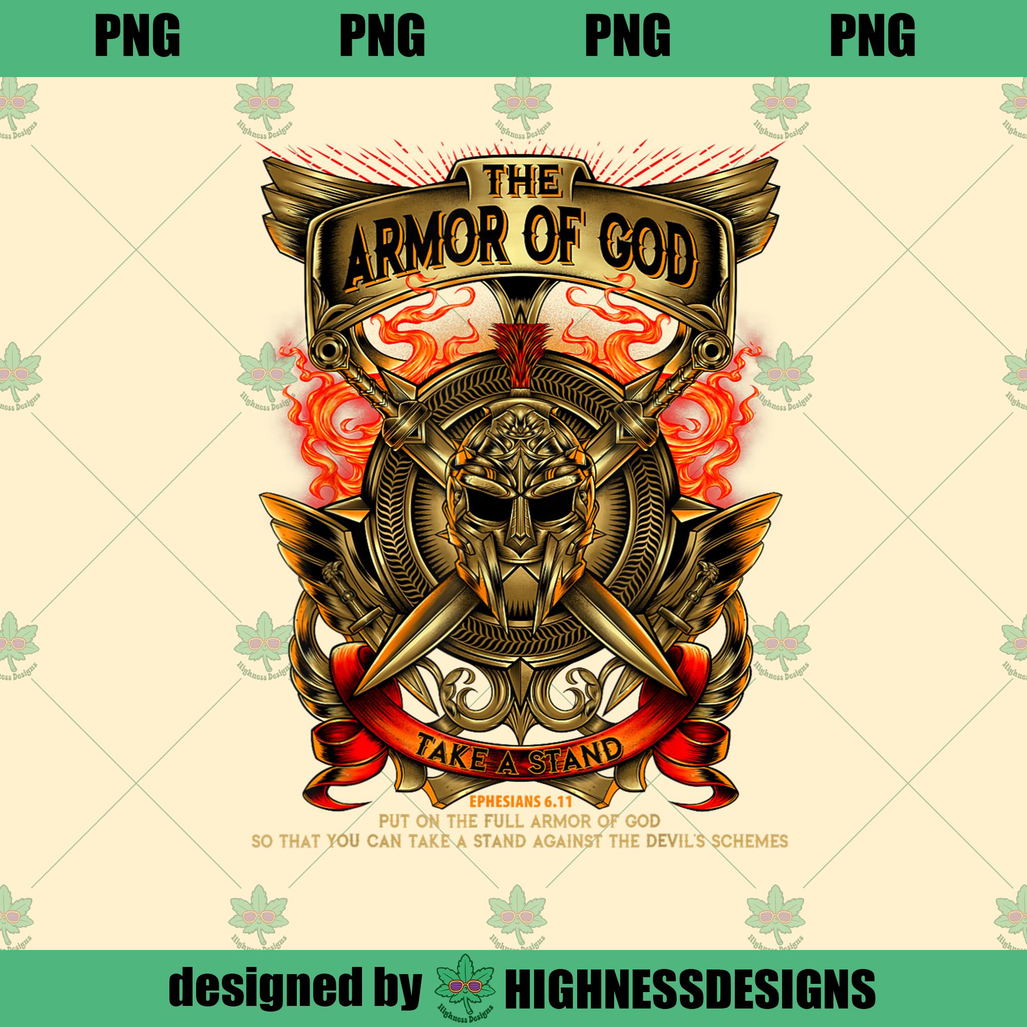 Armor Of God Warrior Of Christ Ephesians 611 T Highness Desi | Inspire ...