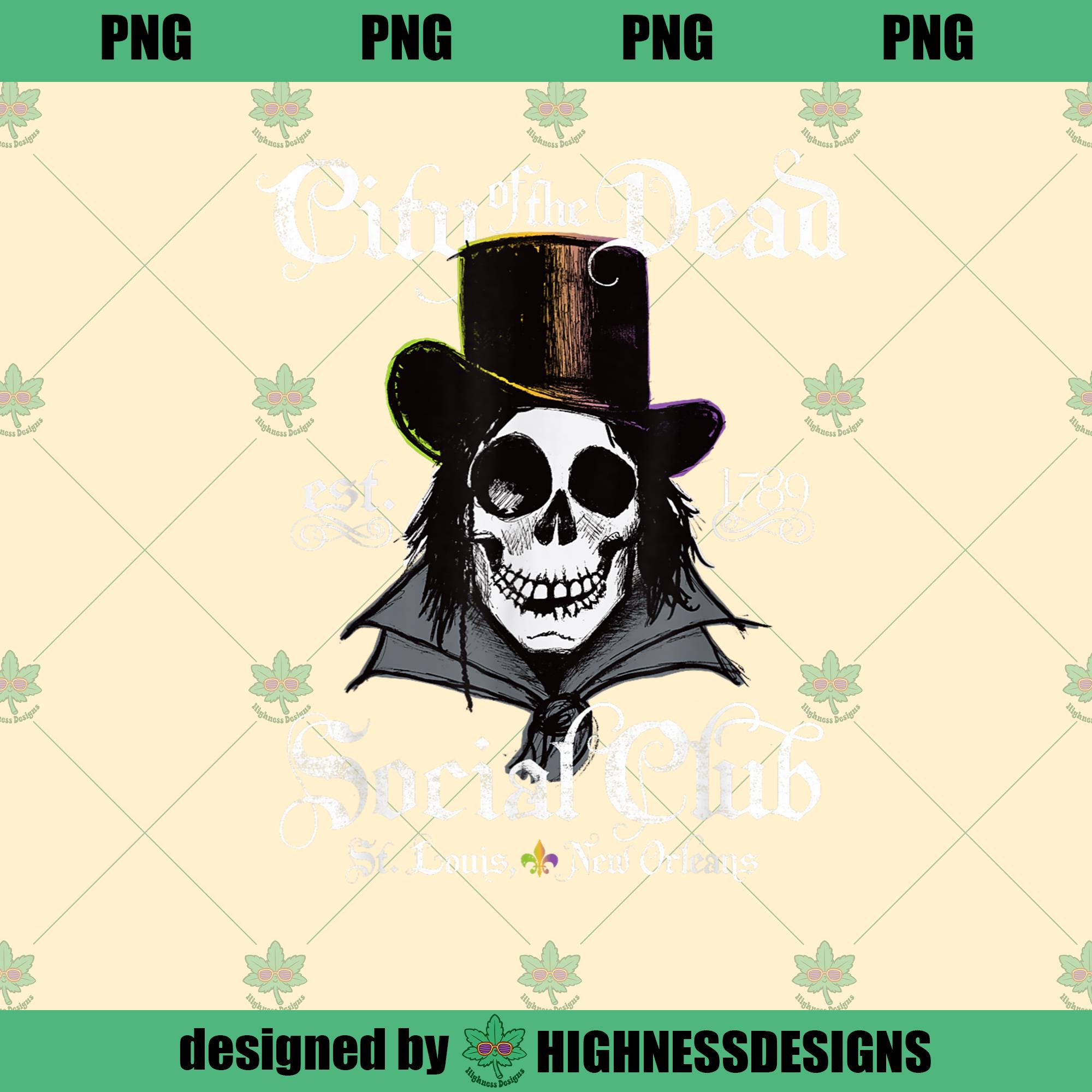 New Orleans Voodoo Doctor Goth Skul Highness Design PNG Down | Inspire ...