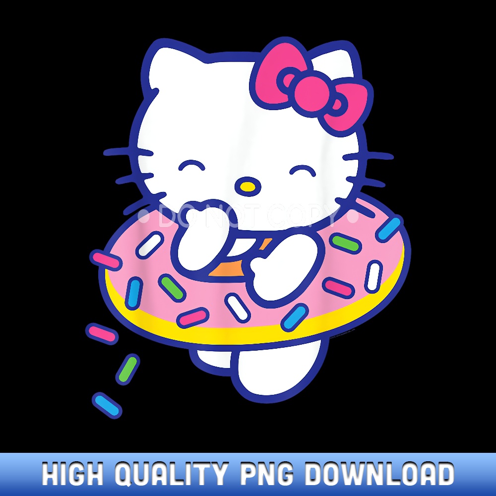 Hello Kitty Donut Sprinkles Floaty Summer Swimming - Ready-t | Inspire ...