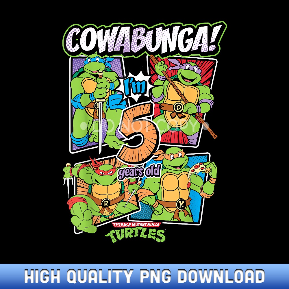 Mademark X Teenage Mutant Ninja Turtles Cowabunga Im 5 Ye Inspire Uplift