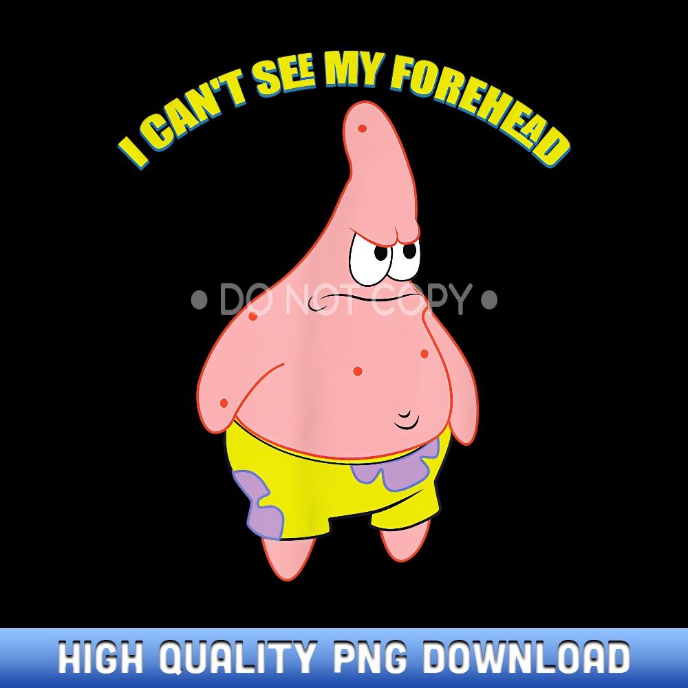 Mademark x SpongeBob SquarePants - Patrick Star - I Can't Se | Inspire ...