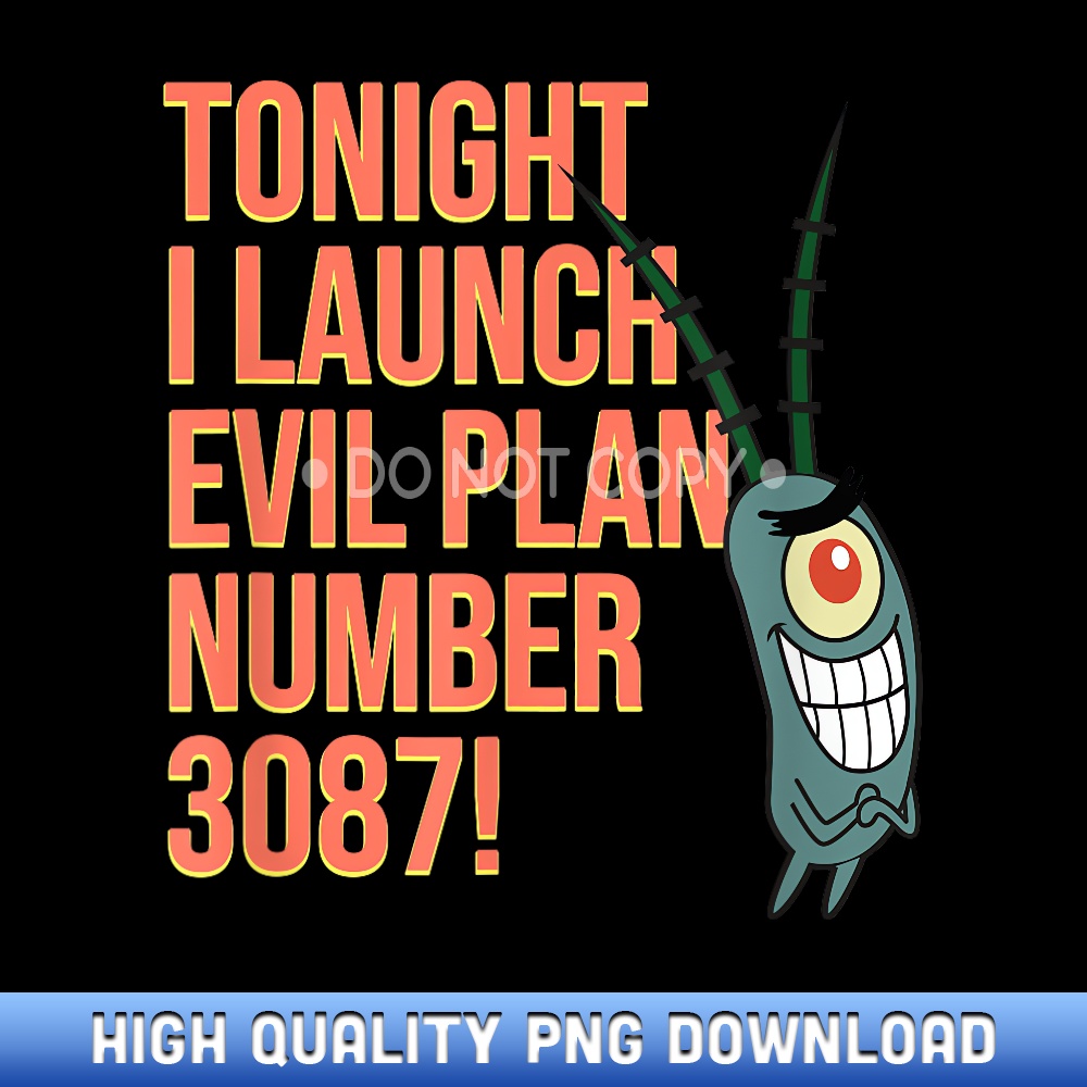 Mademark x SpongeBob SquarePants - Plankton - Evil Plan Numb - Inspire ...