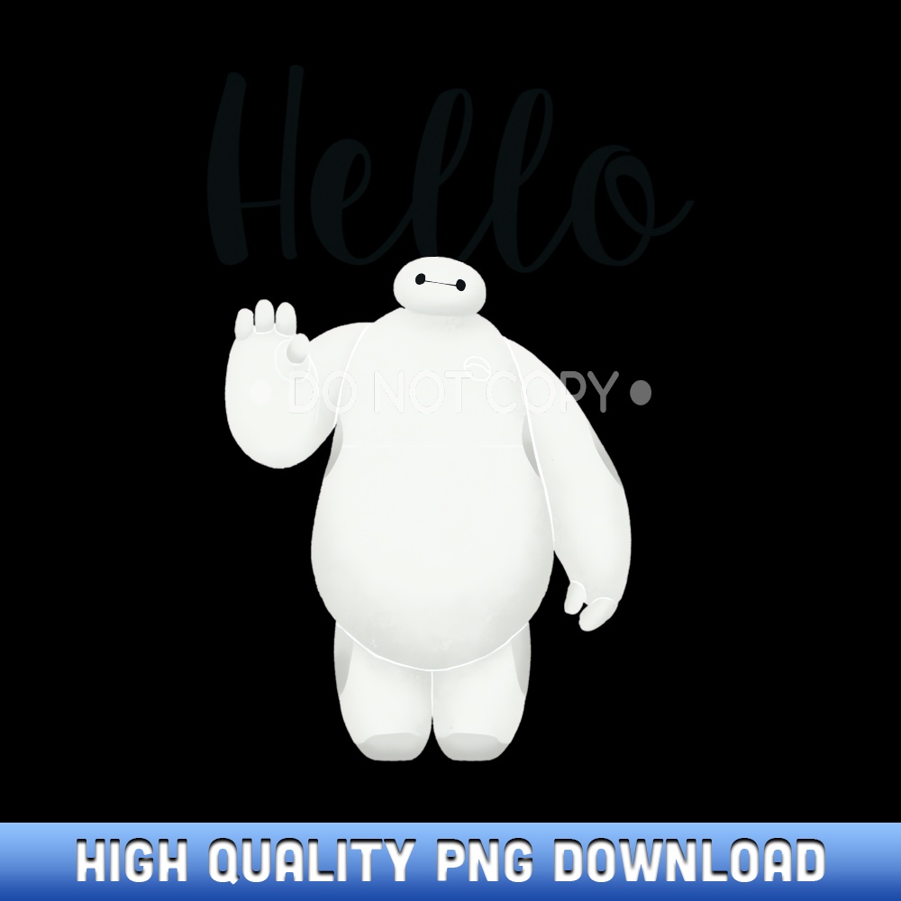 Disney Big Hero 6 Baymax Hello Wave Graphic Hoodie Pullover | Inspire ...