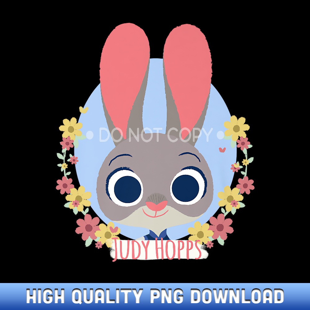 Disney Zootopia Judy Hopps Spring Wreath Premium T- Premium | Inspire ...