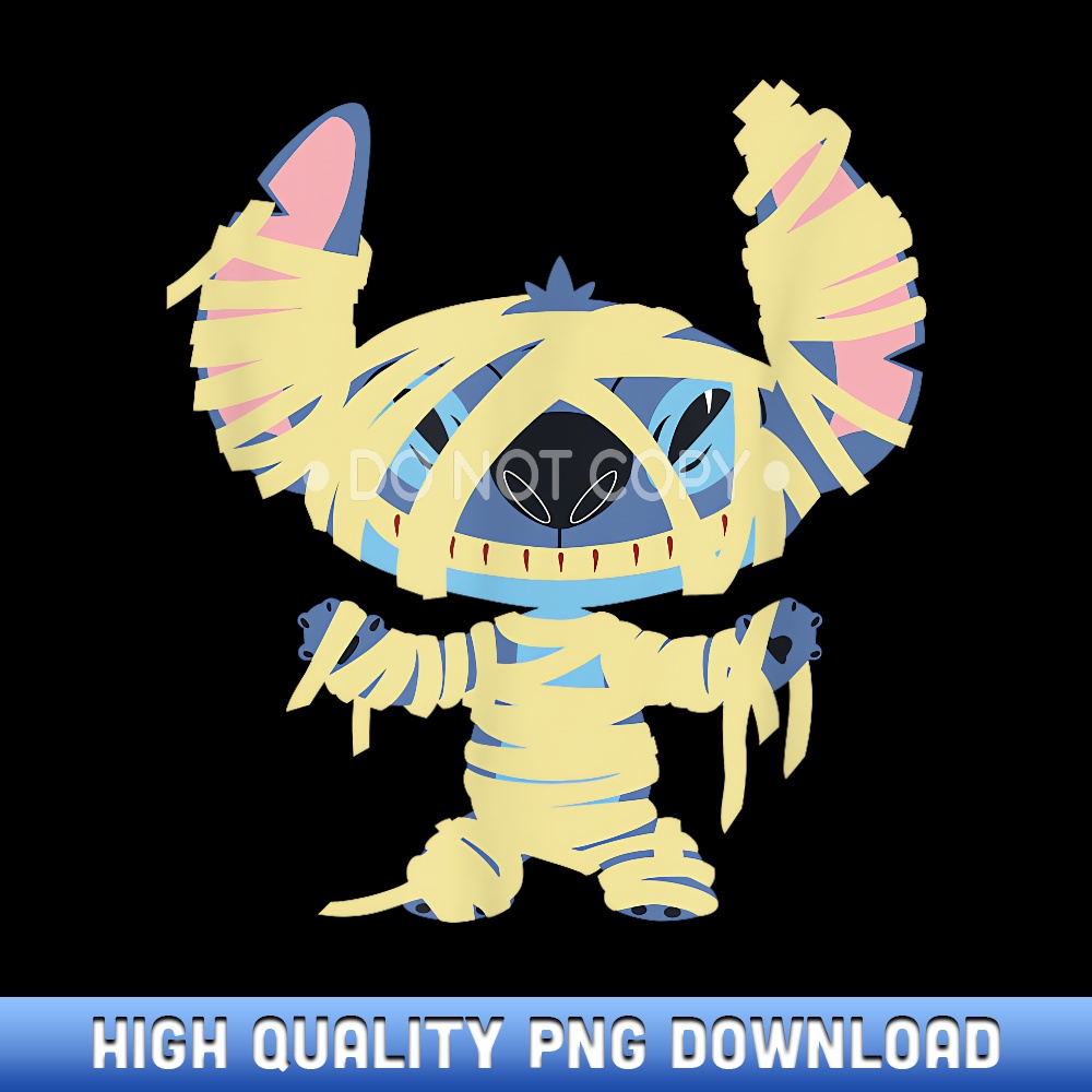 Disney Lilo Stitch Halloween Mummy Costume - Artisanal Subli | Inspire ...