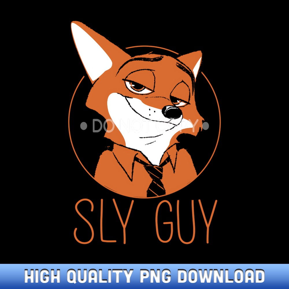 Disney Zootopia Nick Wilde Sly Guy Fox - Instant Access Subl | Inspire ...