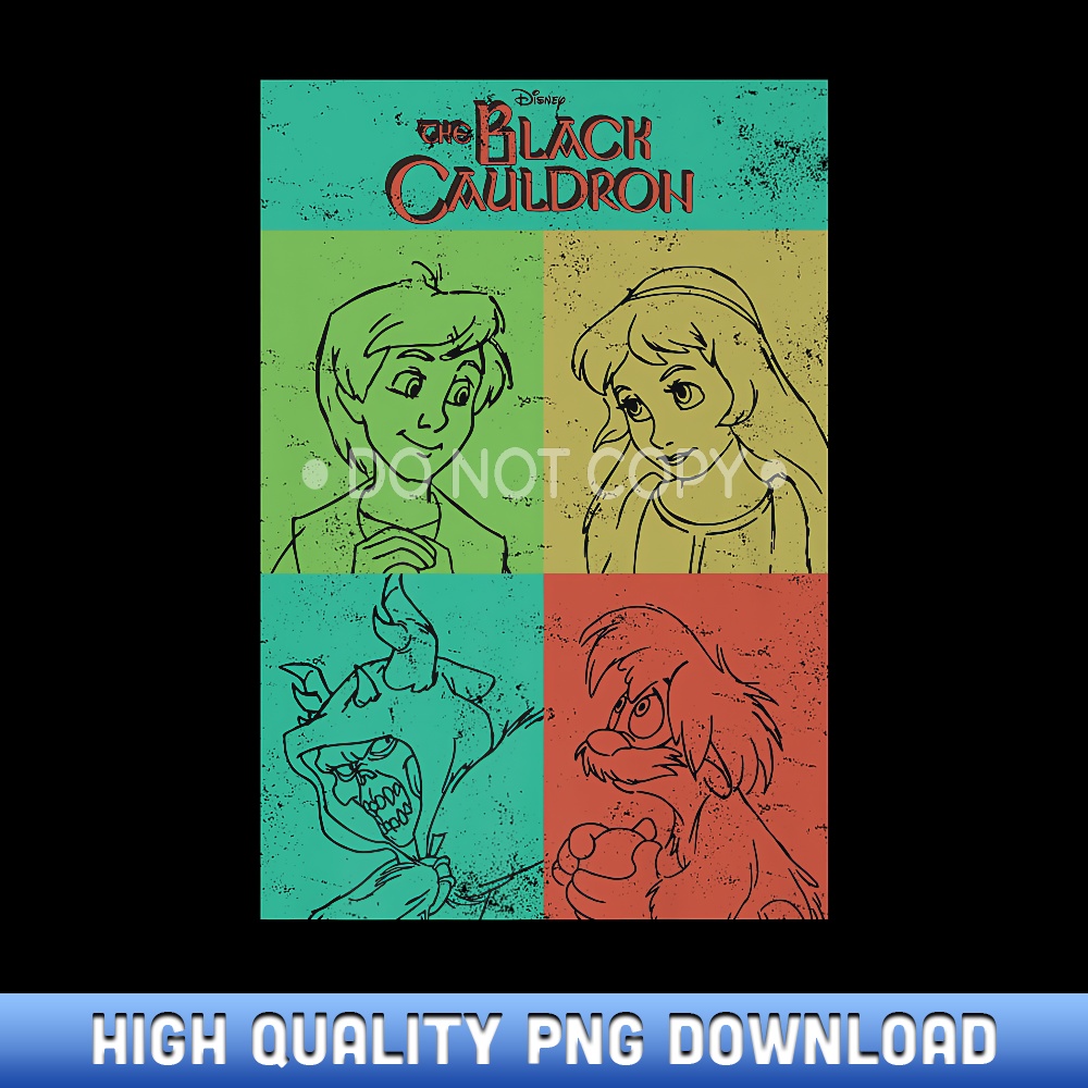 Disney The Black Cauldron Character Grid Premium - Exclusive | Inspire ...