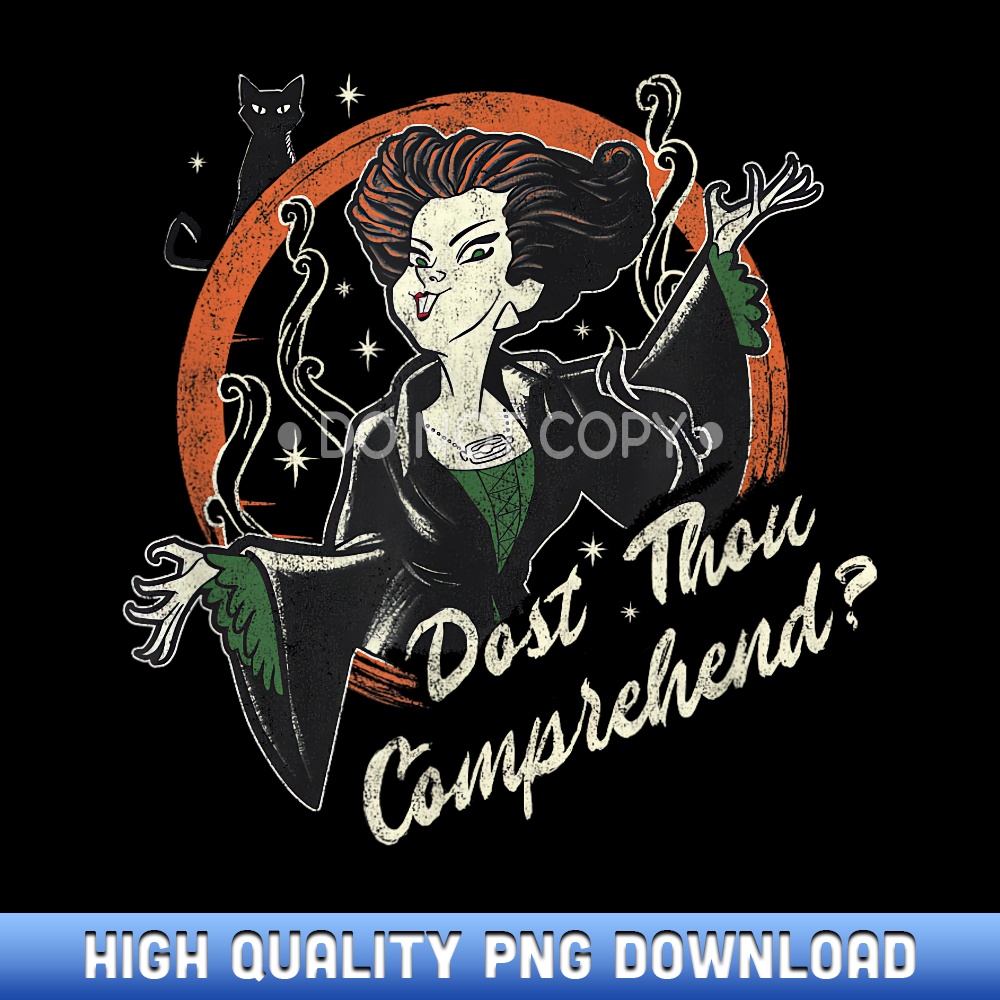 Disney Hocus Pocus Winifred Sanderson Dost Thou Comprehend - | Inspire ...