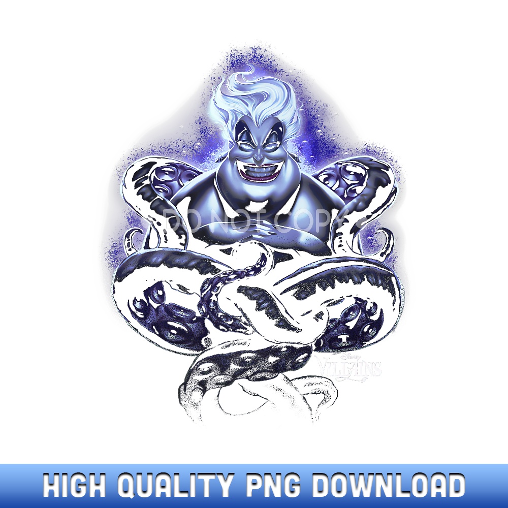 Disney Villains Ursula Dark Portrait Premium - Artisanal Sub | Inspire ...