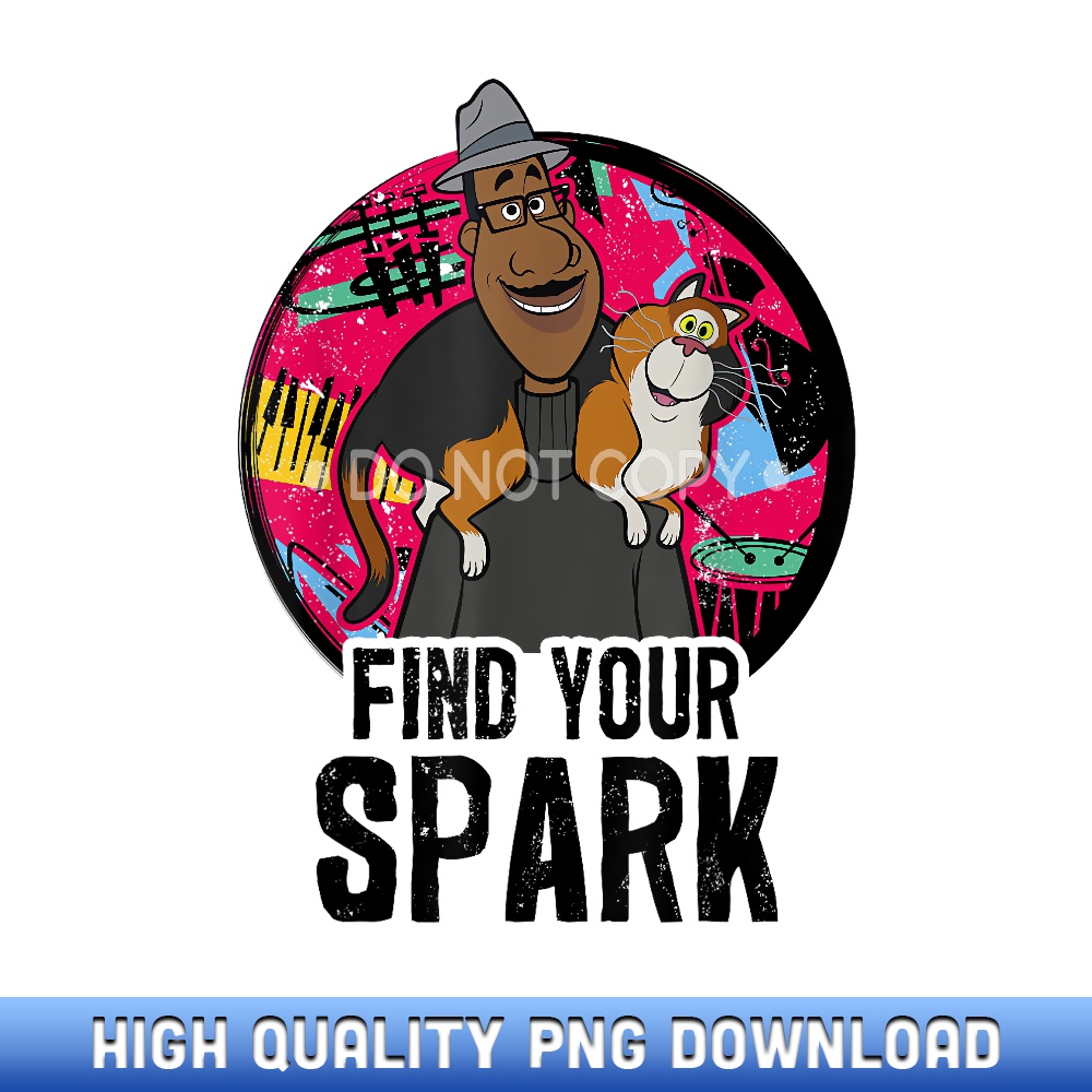 Disney Pixar Soul Joe Find Your Spark Portrait - Contemporar | Inspire ...