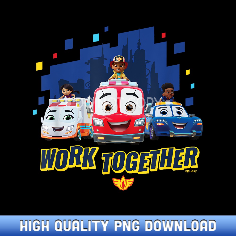 Disney Junior Firebuds Team Work Together - Handpicked Subli | Inspire ...