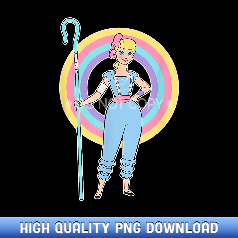 Disney Pixar Toy Story 4 Bo Peep Rainbow Circle T- - Curated | Inspire ...