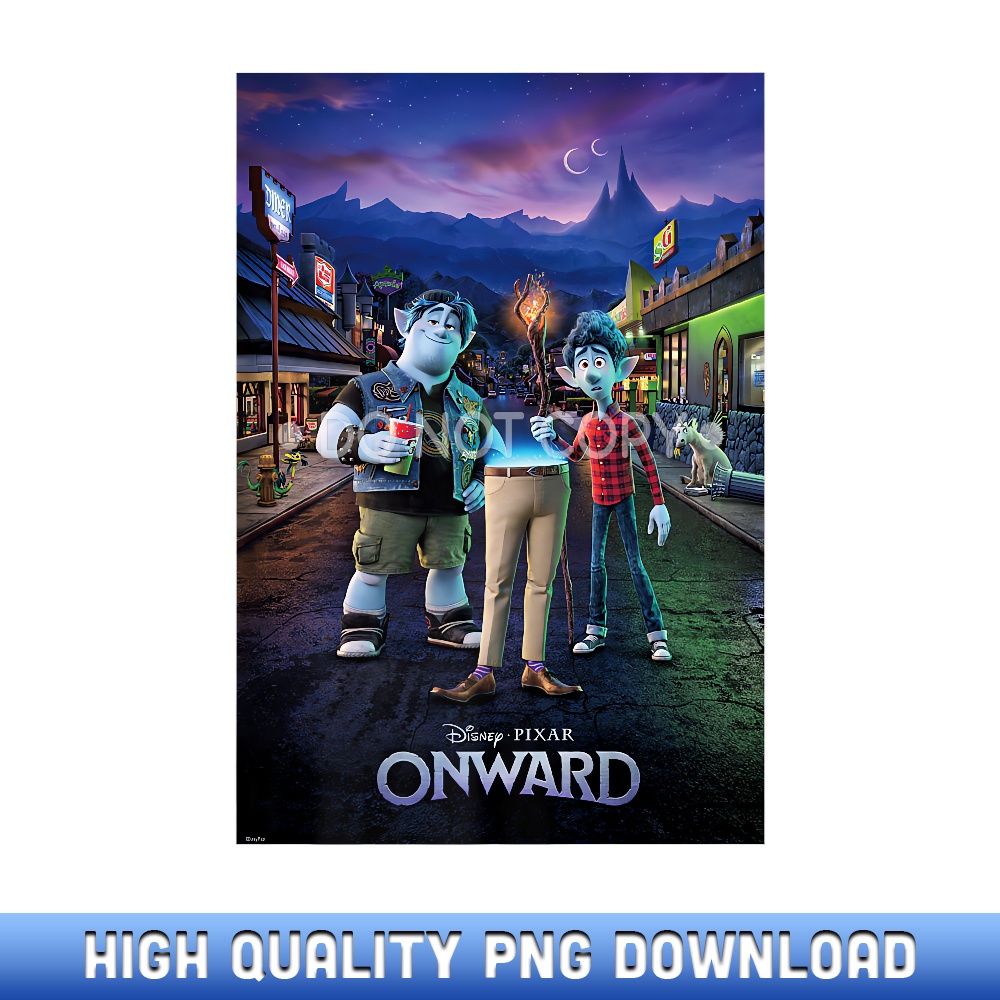 Disney Pixar Onward Group Shot Poster Premium - Sophisticate | Inspire ...