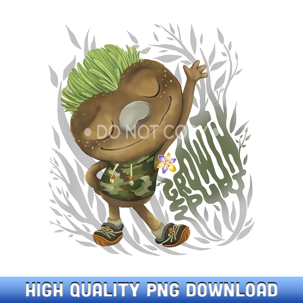 Disney Pixar Elemental Growth Spurt Clod Portrait - PNG Subl | Inspire ...