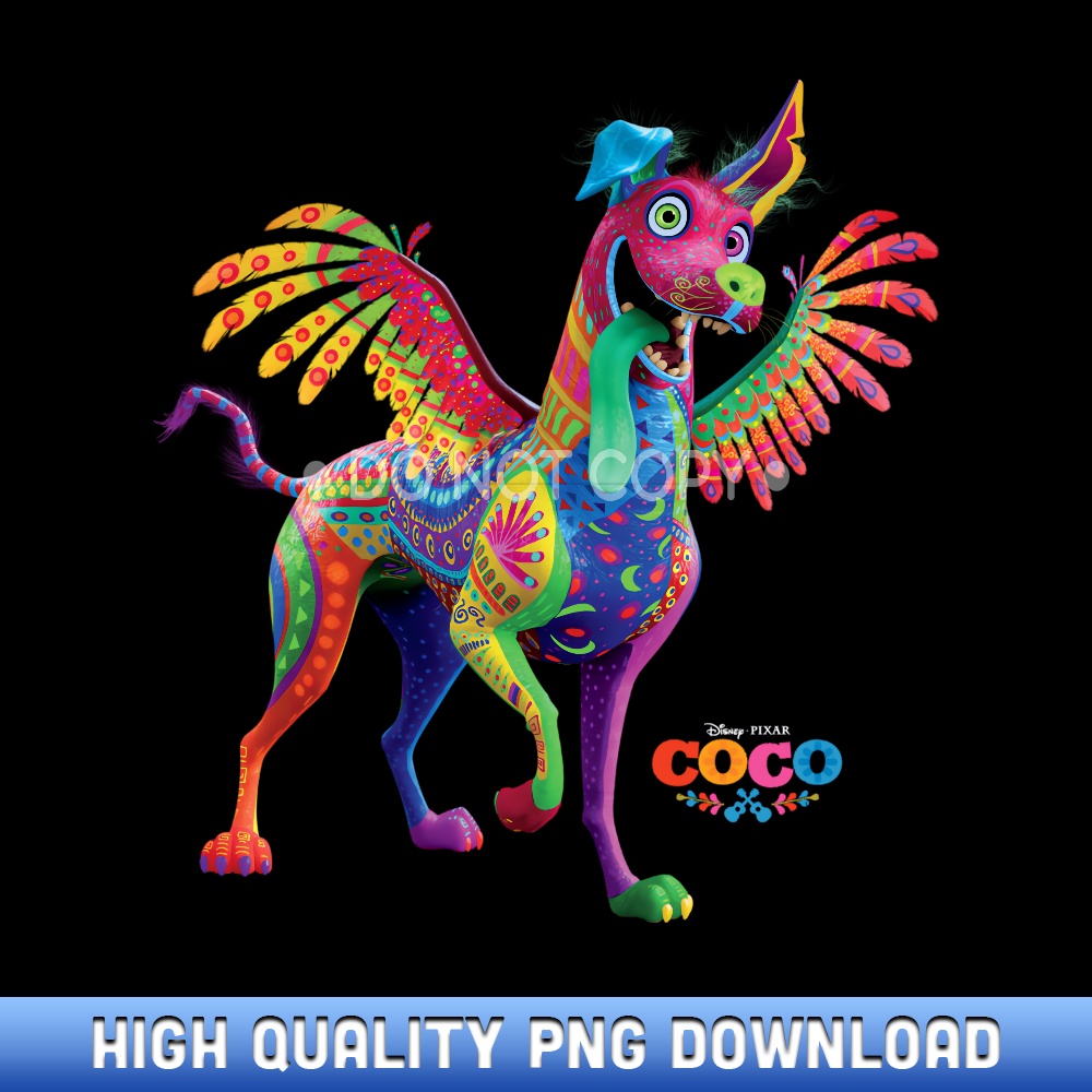 Disney PIXAR Coco Dante Alebrije Spirit Animal - Boutique Su | Inspire ...