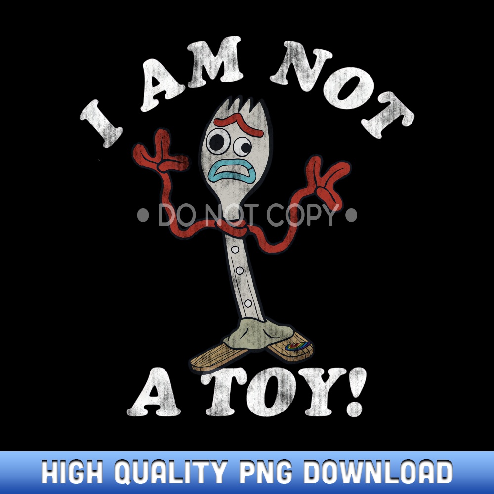 Disney Pixar Toy Story Forky I Am Not A Toy - Exclusive Rele - Inspire ...