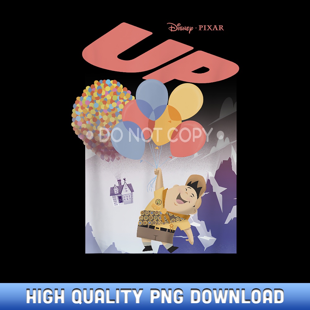 Disney Pixar Up Russell Balloons - Handpicked Sublimation PN | Inspire ...