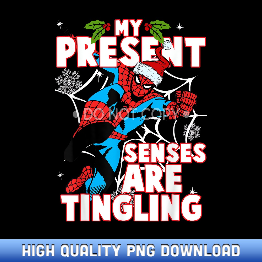 Marvel Spider-Man Present Senses Tingling Christmas - Profes | Inspire ...