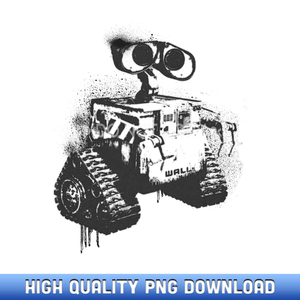 Disney Pixar Wall-E Spray Paint Stencil - Exclusive Release | Inspire ...