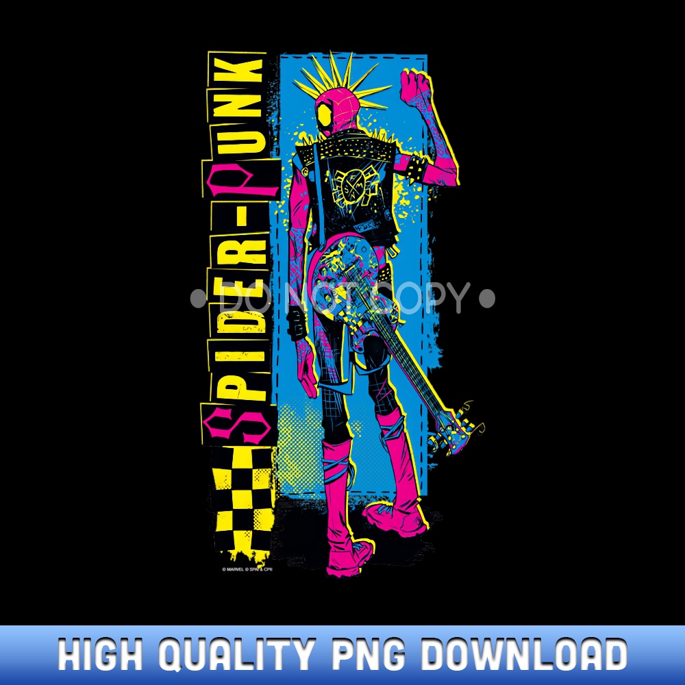 Marvel Spider-Man Across the Spider-Verse Spider-Punk Away - | Inspire ...