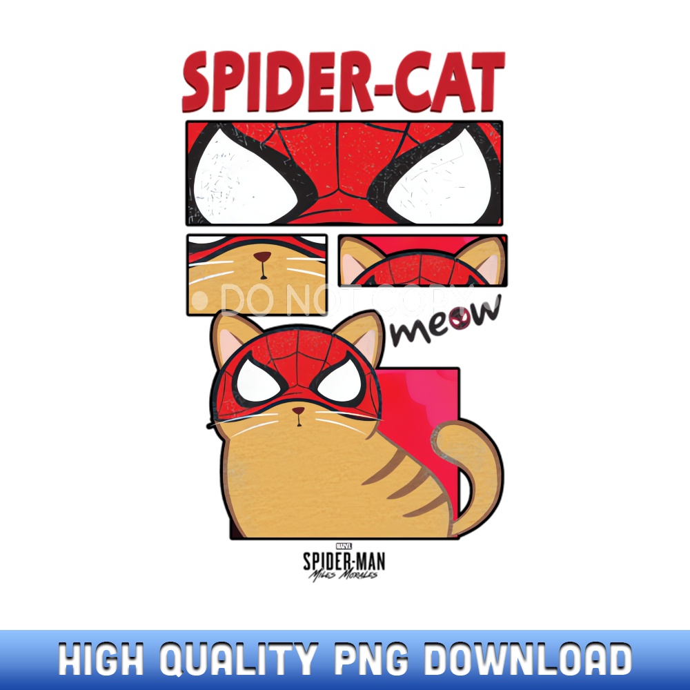 Marvel Spider-Man Miles Morales Spider-Cat Comic Panels - Bo | Inspire ...