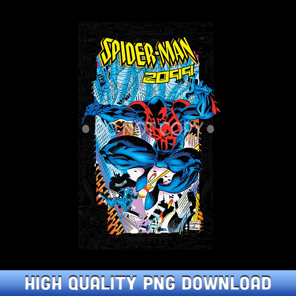 Marvel Comics Spider-Man 2099 Comic Cover 90s Premium - Luxu | Inspire ...
