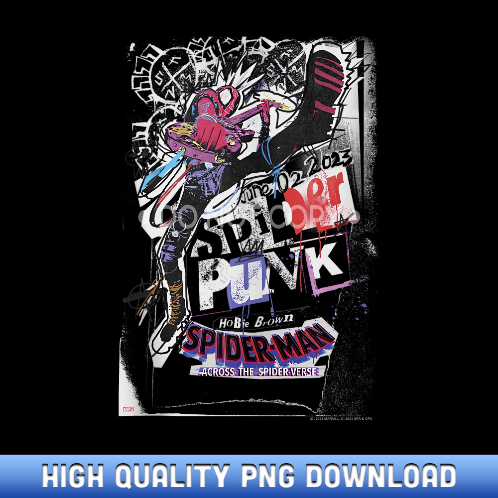 Marvel Spider-Man Across The Spider-Verse Part 1 Spider-Punk | Inspire ...