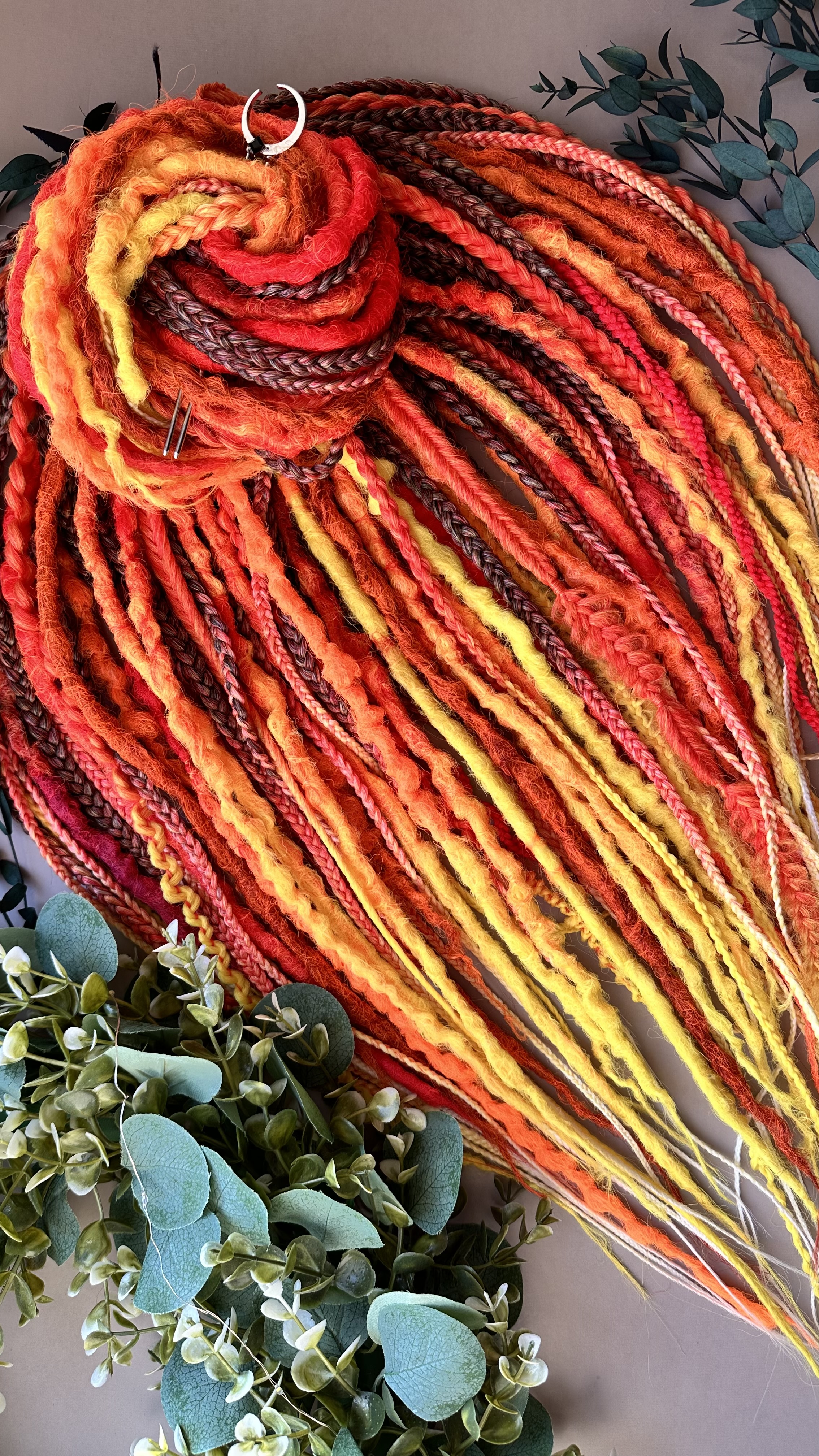 Dreads and braids mix texture, fair color | Inspire Uplift