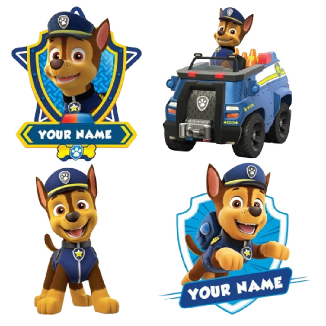 Chase Paw Patrol Clipart, Chase Paw Patrol Png, Paw Patrol C | Inspire ...