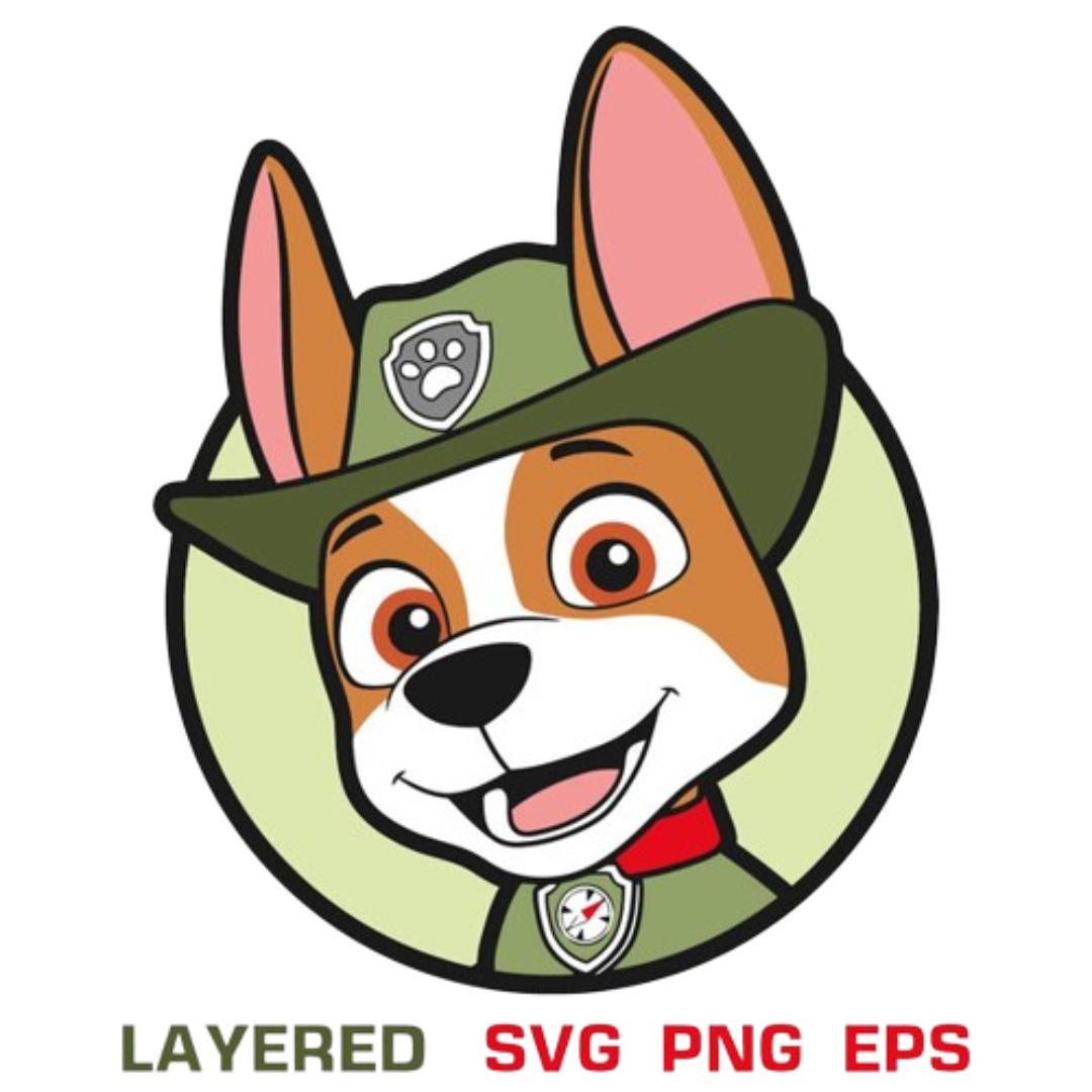 Paw Patrol Svg, Paw Patrol Tracker Png, Paw Patrol Birthday | Inspire Uplift