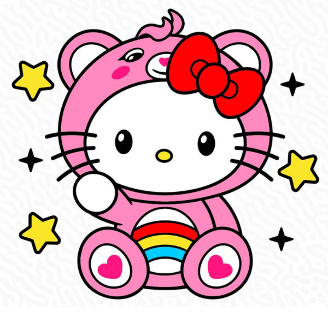 Hello Kitty Svg, Hello Kitty Care Bear Svg, Hello Kitty Rain | Inspire ...