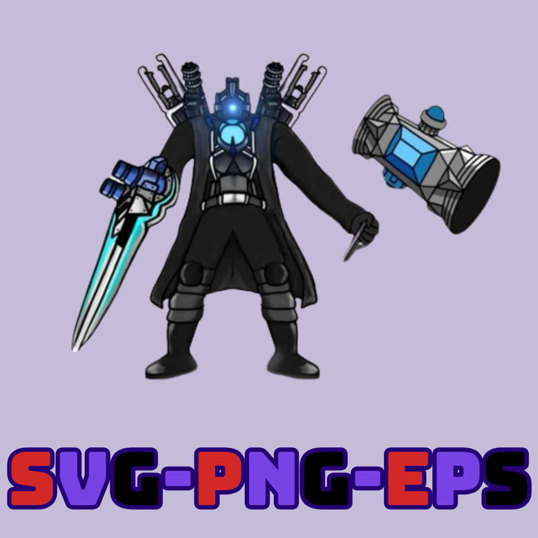 hammer & sword skibidi T Toilet Skibidi Toilet SVG,Camera SV - Inspire ...