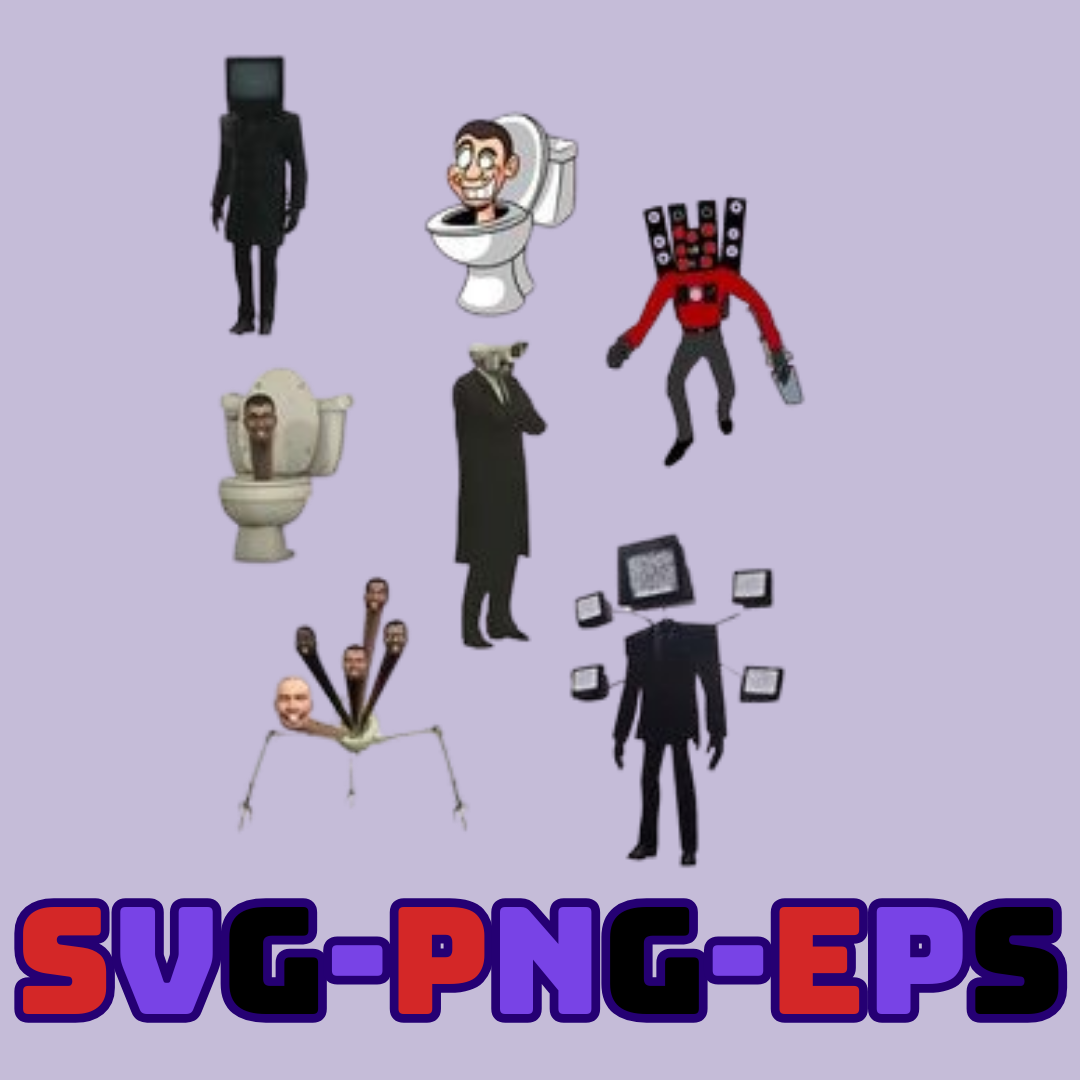 Skibidi Toilet - Topper de bolo Skibidi Toilet SVG,Camera SV | Inspire ...