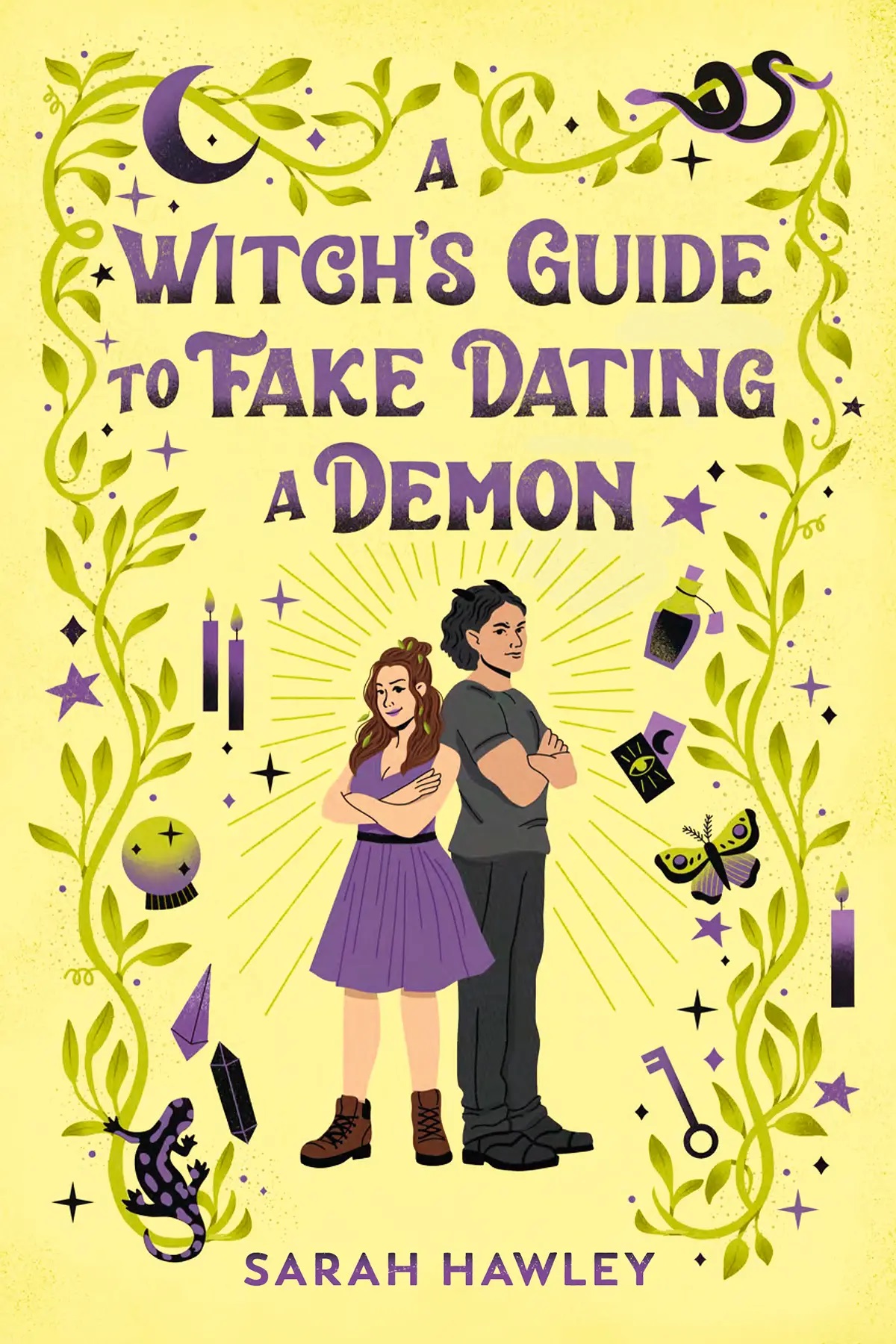 A Witchs Guide to Fake Dating a Demon by Sarah Hawley by Kar | Inspire ...
