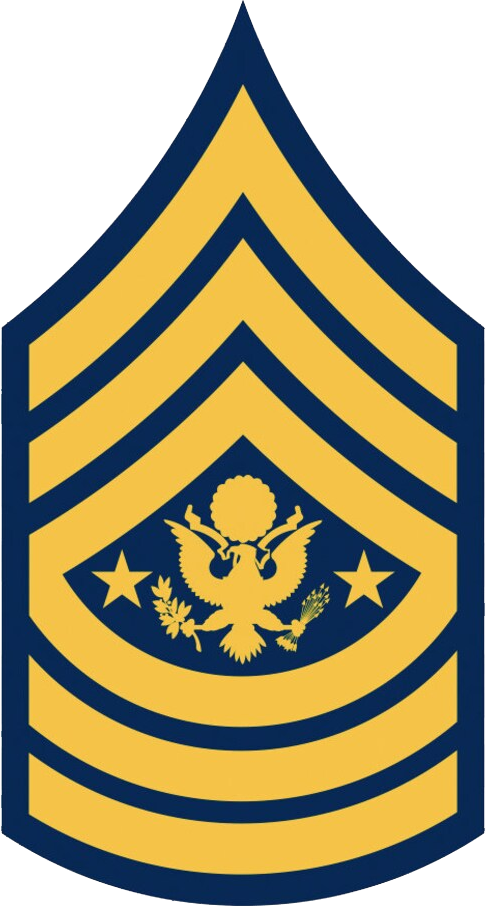 E-9 Sergeant Major of the Army Insignia Sticker Self Adhesiv | Inspire ...