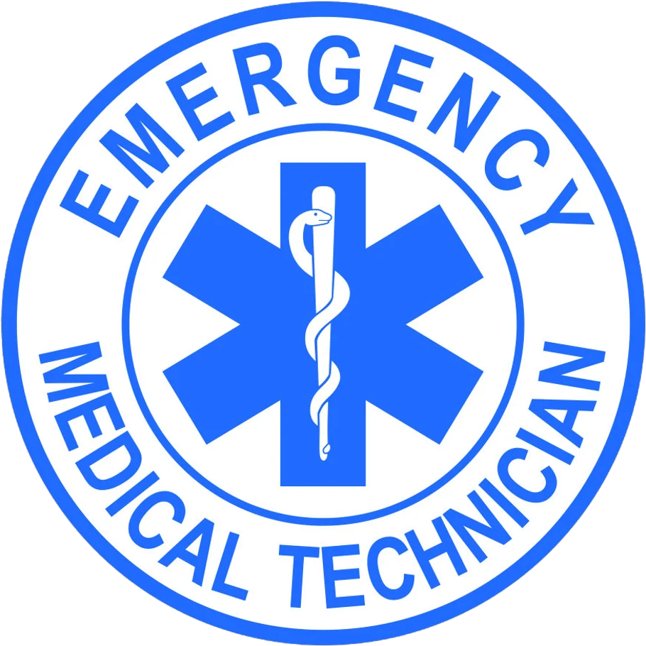 EMT Emergency Medical Technician Sticker Self Adhesive Vinyl | Inspire ...
