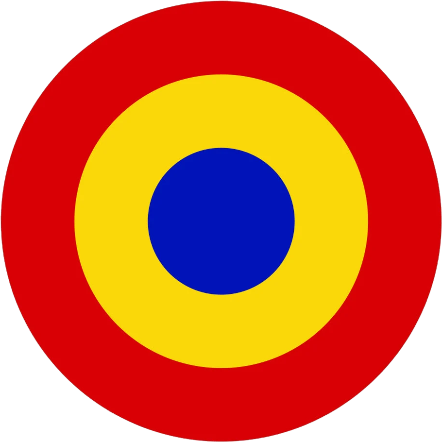 Romanian Air Force Roundel Sticker Self Adhesive Vinyl Roman | Inspire ...
