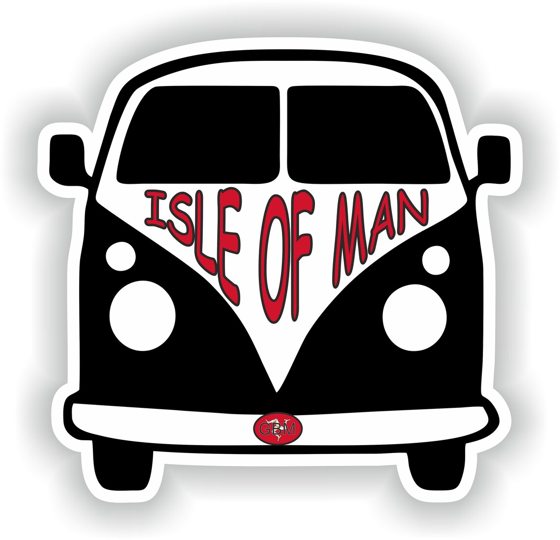 Van Isle of Man Sticker for Car Truck Mobile Home Caravane L | Inspire ...