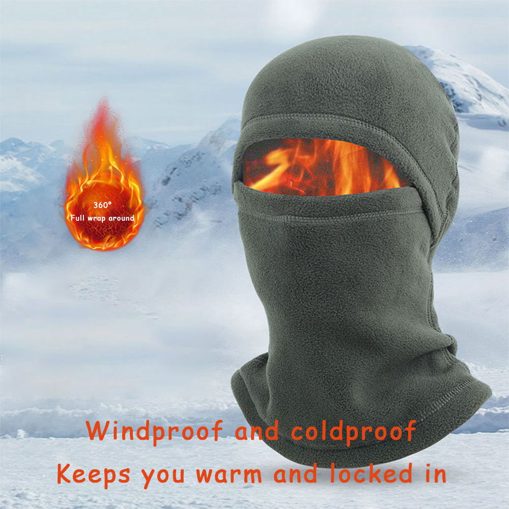 Winter Riding Face Mask Balaclava Fleece Windproof Hat | Inspire Uplift