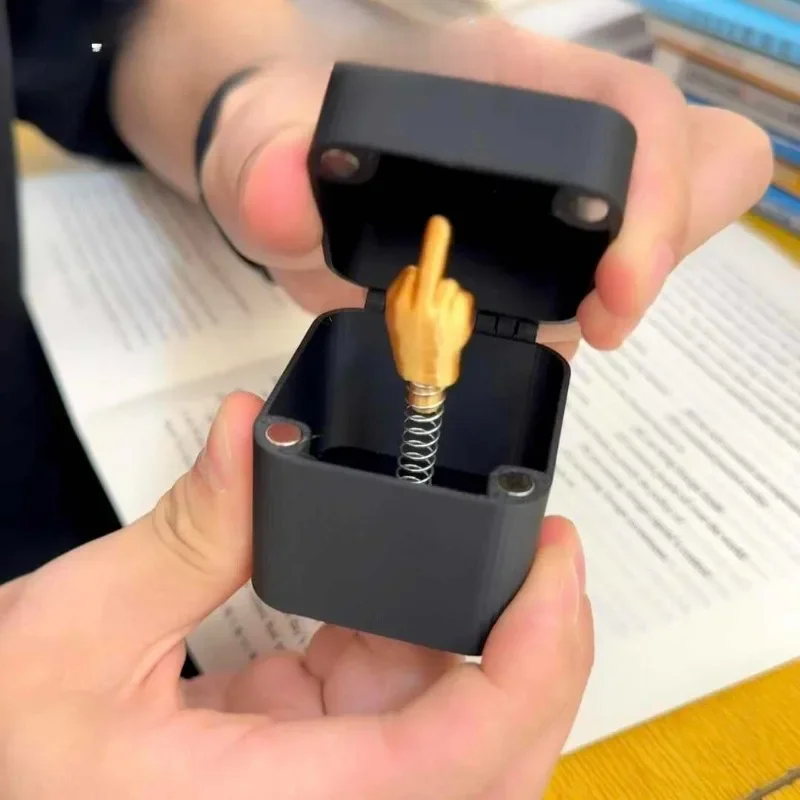 Middle Finger Pop-Up Gift Box – Funny Prank Decor | Inspire Uplift