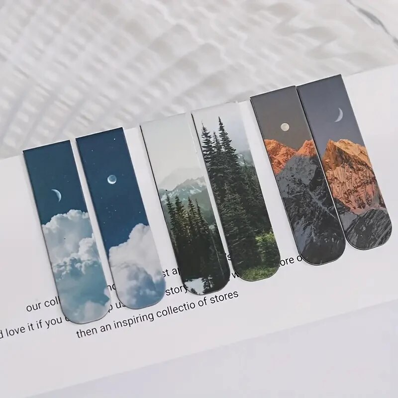 Forest Landscape Magnetic Bookmark For Pages Books | Inspire Uplift