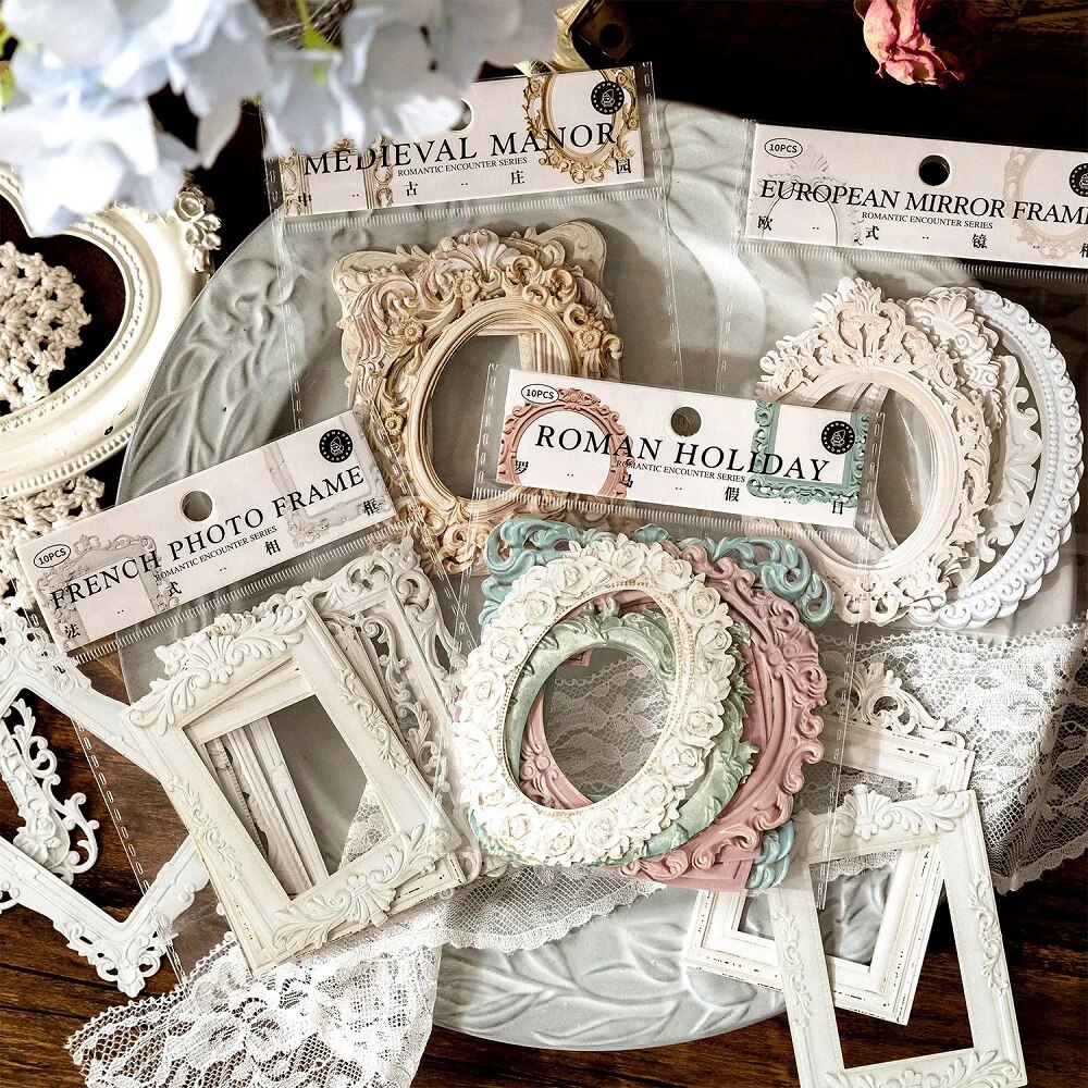 Retro Style Hollow Relief Craft Cardstock Set | Inspire Uplift