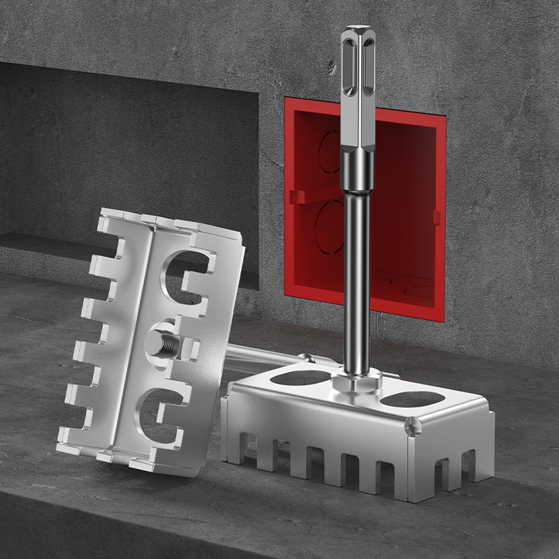 Electric Box Square Hole Cutter Grooving Tool Slotting | Inspire Uplift