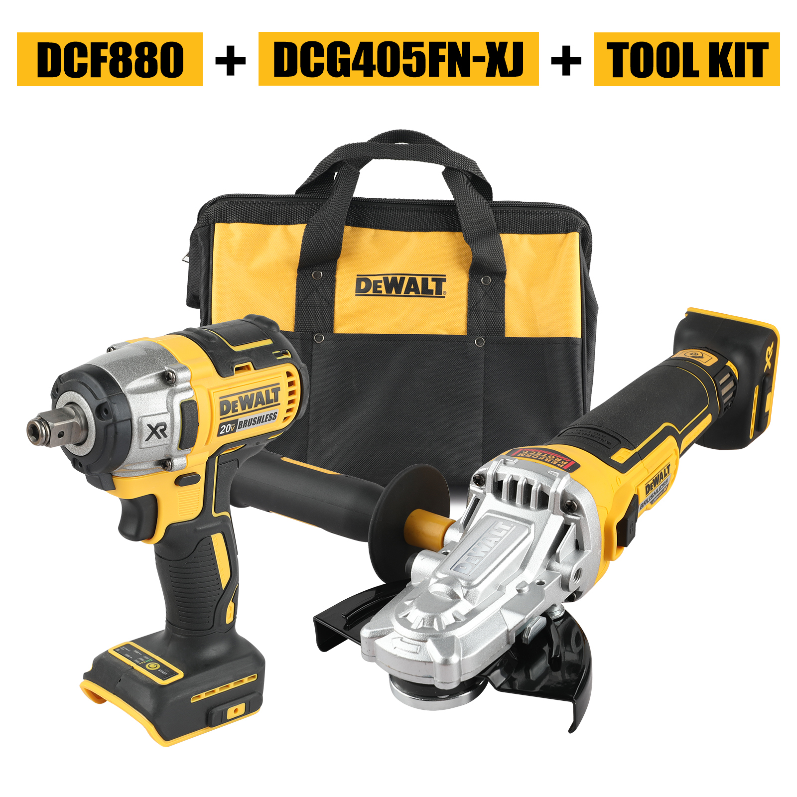Lithium Battery Brushless Drill Kit with Tool Set | Inspire Uplift
