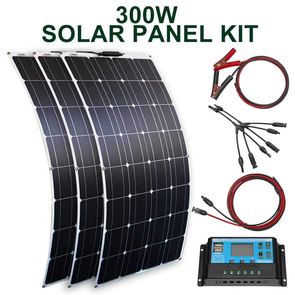 Flexible Solar Panels Kit and Battery Charger Module | Inspire Uplift