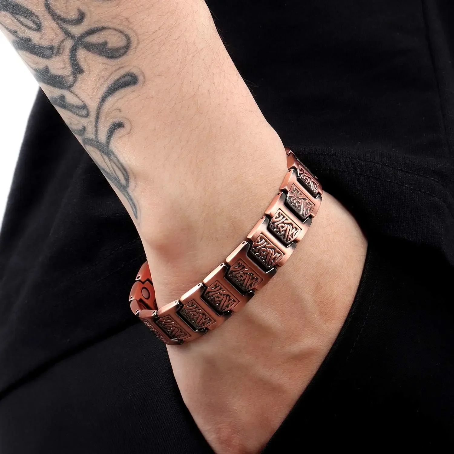 Copper Magnetic Therapy Bracelet for Men | Inspire Uplift