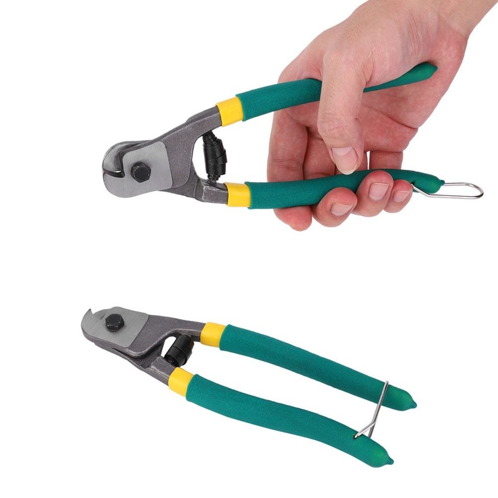 Wire Rope Cutter with Spring-loaded Handle, One-Handed Plier | Inspire ...