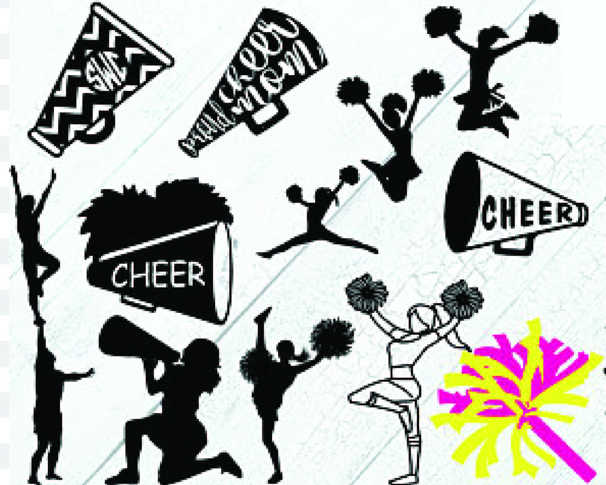 Cheer svg, Cheerleading svg, Cheer Shirt svg, Cheer Squad sv | Inspire ...