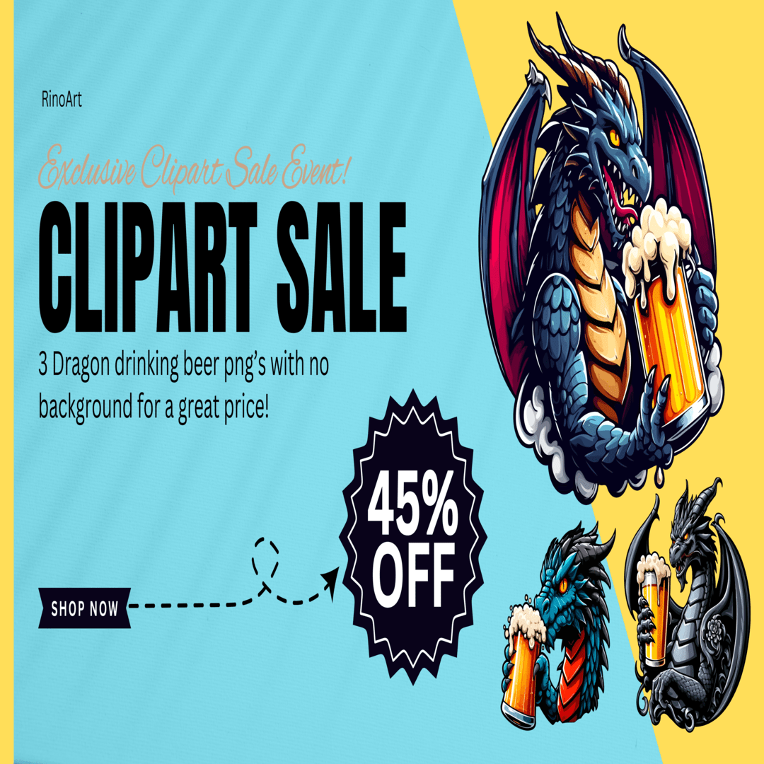 Dragons drinking beer clipart png no background | Inspire Uplift