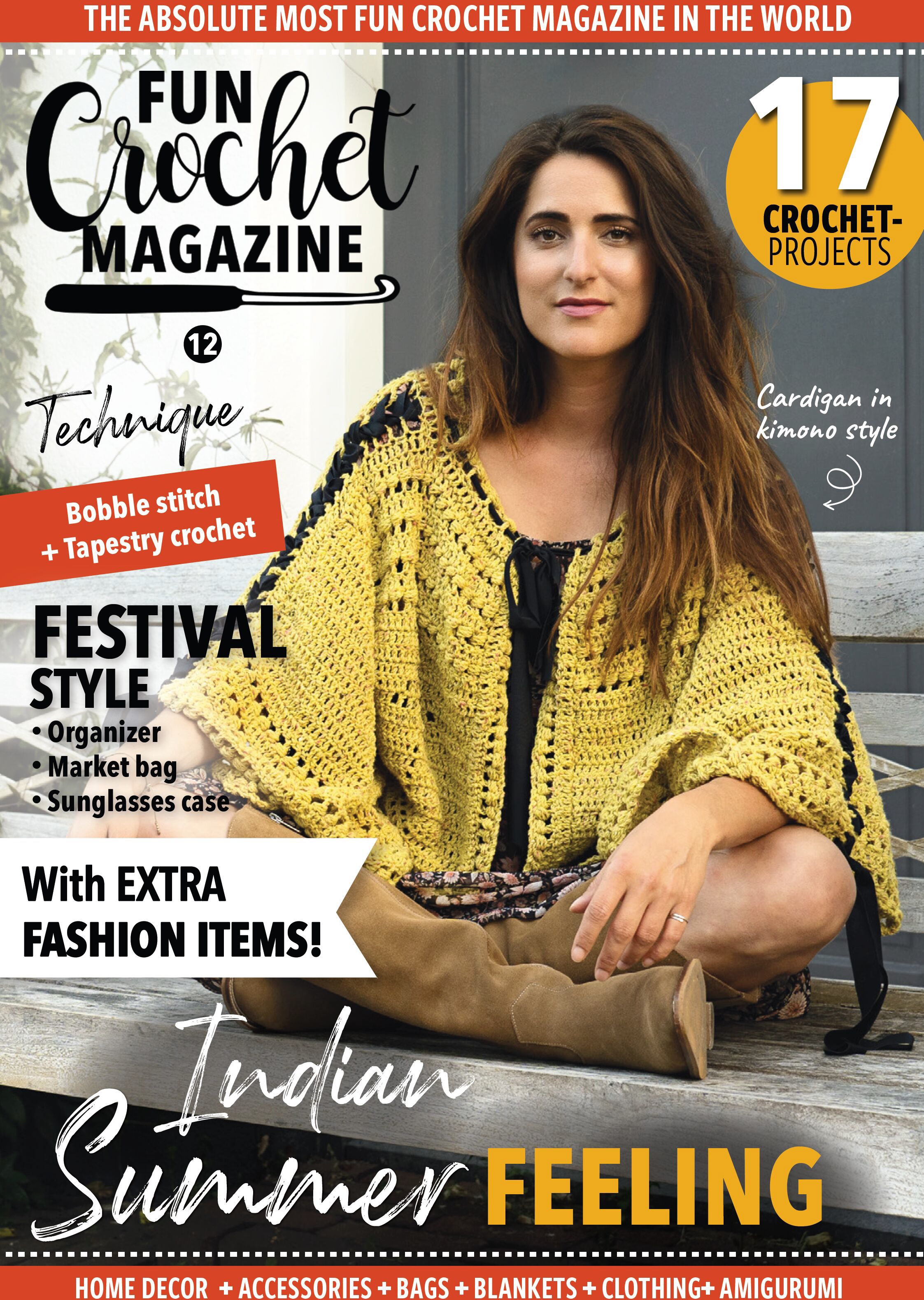 Fun Crochet Magazine 2023-08, Models of Clothes for Adults a | Inspire ...